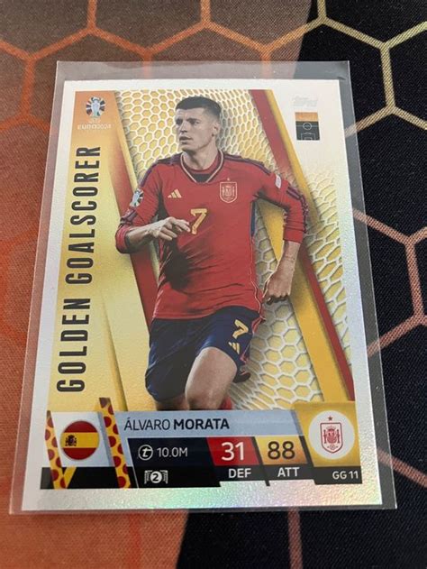 Topps Match Attax Euro 2024 G Goalscorer Alvaro Morata Kaufen Auf
