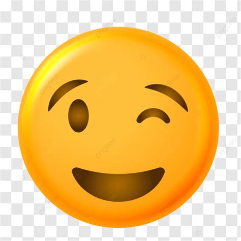 Winking Face Emoji Vector Emoji Winking Face Smiley Emoji PNG And