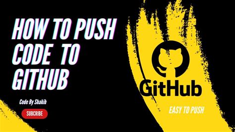 how to push code to github bangla easy ways step by step watch this github tutorial youtube
