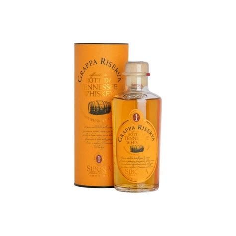 Grappa Sibona Invecchiata In Botti Da Tennessee Whisky Lt