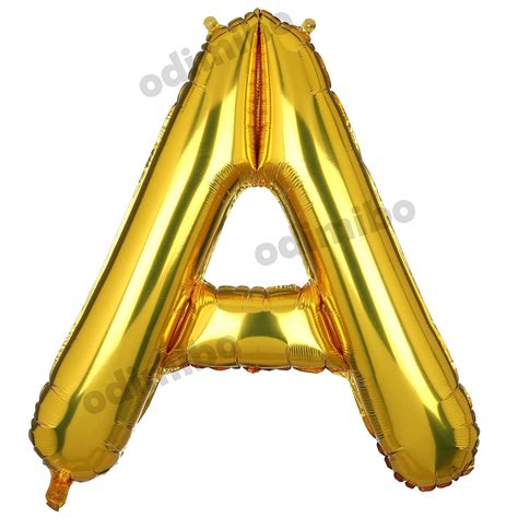 Big Gold Letter Balloons Atelier Yuwa Ciao Jp
