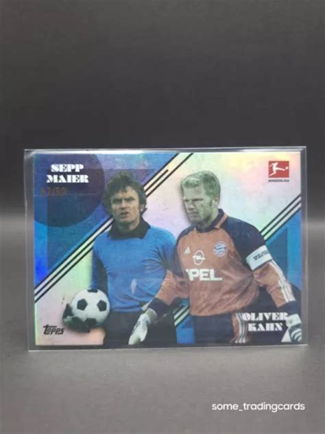 Topps Platinum Set Lothar Matth Us Dual Oliver Kahn Sepp Maier