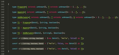 typescript variadic tuple types kenan hançer blog