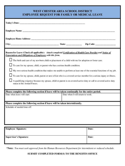 Medical Leave Fmla Fill Online Printable Fillable Blank PdfFiller