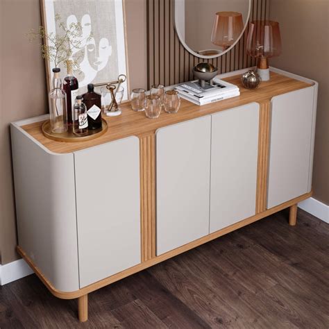 Buffet 4 Portas 153 3cm 100 MDF Cimol Eva Schumann
