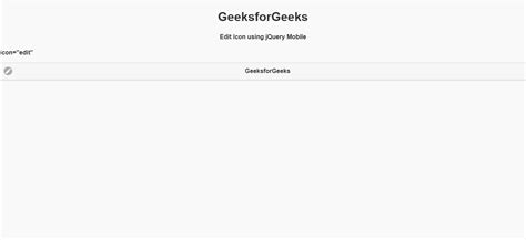 como criar ícone de edição usando jquery mobile acervo lima