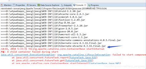 tomcat启动错误 caused by java util zip zipexception invalid loc header bad signature csdn博客