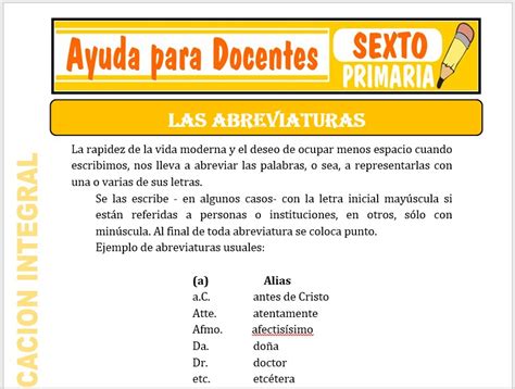 Las Abreviaturas Las Abreviaturas Son Aquellos Signos Ucpse Off