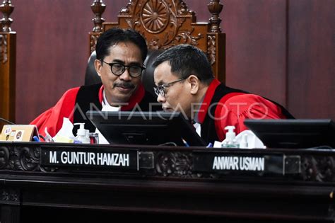 Sidang Putusan Dismissal MK PHPU Pileg 2024 ANTARA Foto