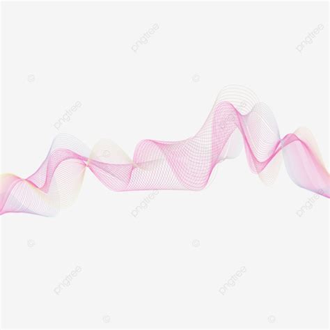 Colorful Wavy Line Shade Image Abstract Background Vector Wave Line