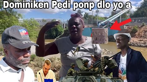 Dominiken Pedi Ponp Dlo A Abinader Pran Kou Anpil Siman Debake Sou