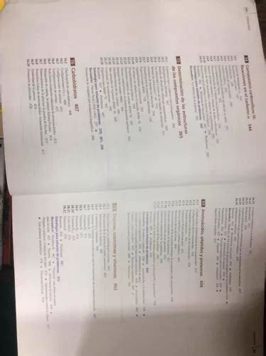 Fundamentos De Química Orgánica Paula Yurkanis Bruice en venta en