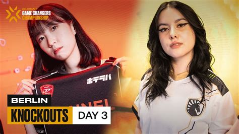 Valorant Game Changers Championship Berlin Knockouts Day Youtube
