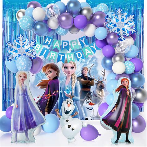Buy Frozen Birthday Party Supplies Frozen Party Decorations 82 PCS
