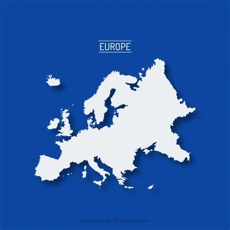 El Mapa De Europa El Mapa De La Europa Del Vector Mapa Vectorial Porn