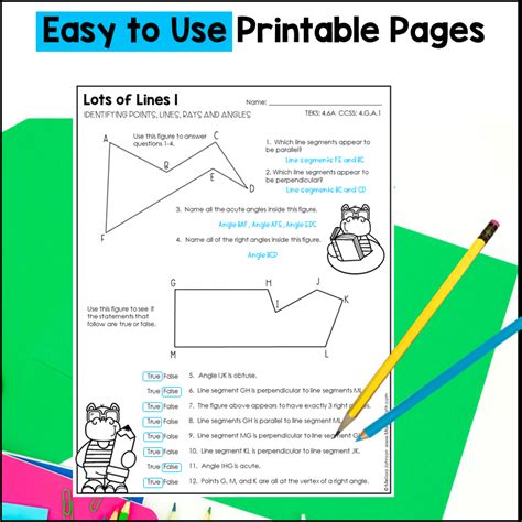 Th Grade Geometry Worksheets Marvel Math