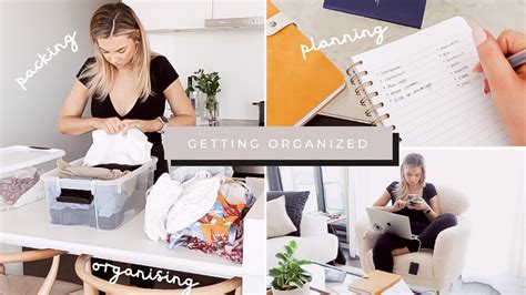 Getting Organized The Most Disorganized Organization Pack With Me