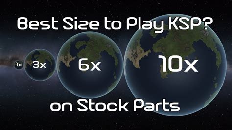 Best Size To Play KSP On Stock Parts YouTube