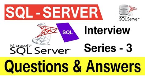 Sql Server Interview Questions And Answers For Experienced Sql Training Tutorial 3
