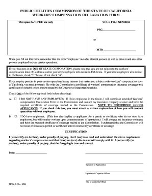 Fillable Online Cpuc Ca PUBLIC UTILITIES COMMISSION OF THE STATE OF