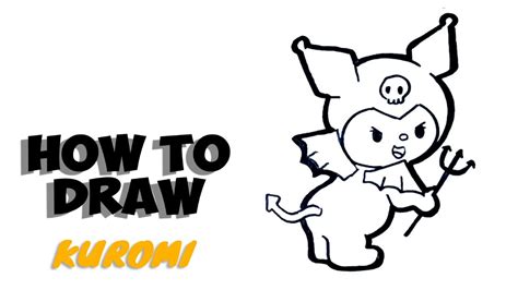 How To Draw Kuromi Easy Drawings YouTube