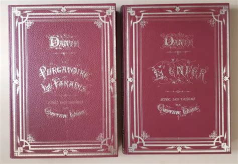 LA DIVINE COMÉDIE L Enfer Dante Alighieri Gustave Doré deux tomes Lidis
