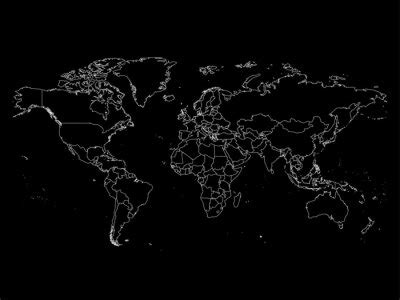 Colorful Map Of World High Detail Political Map With Country Wall