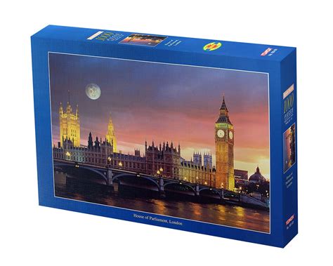 House Of Parliament London 1000 Pieces Tomax Puzzles Puzzle Warehouse