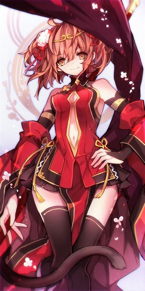 Safebooru 1girl Armpits Breasts Cat Tail Cleavage Cleavage Cutout Detached Sleeves Fategrand