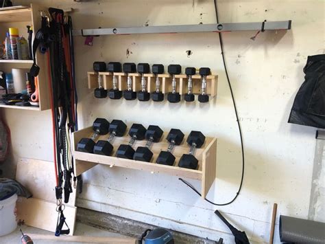 Wall Mounted Diy Dumbbell Rack Atelier Yuwa Ciao Jp