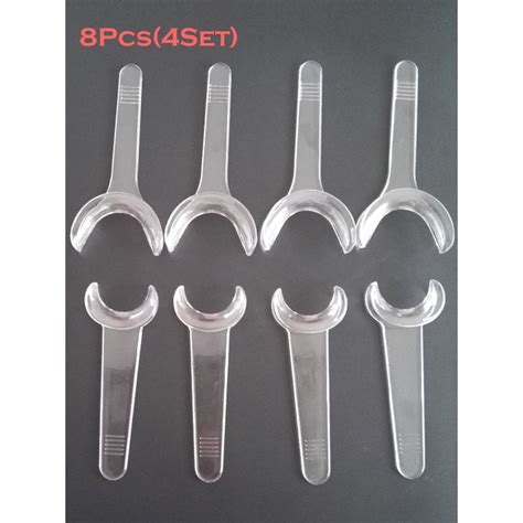 8Pcs 4Set Dental T Shape Intraoral Cheek Lip Retractor Intraoral Opener