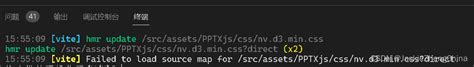 [vite] failed to load source map for css js csdn博客
