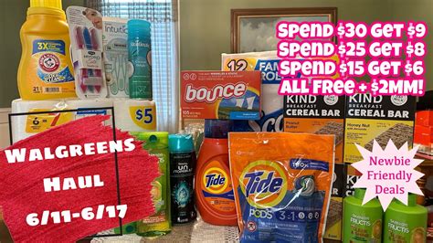 Walgreens Haul Newbie Friendly Deals All Free Mm