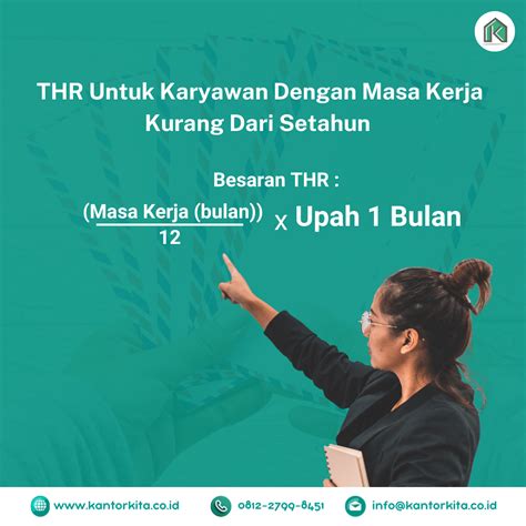 Bagaimana Cara Menghitung THR Karyawan Lengkap Dengan Contoh