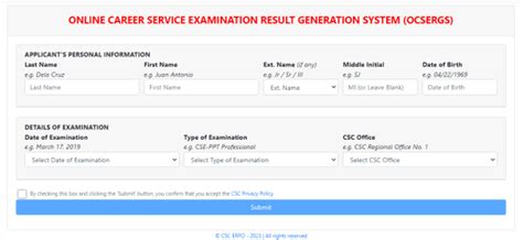 LIST OF PASSERS March 2023 Civil Service Exam Results Professional