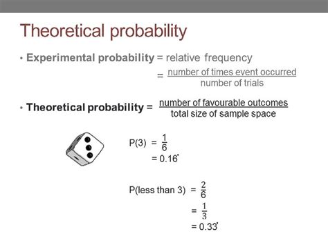 Experimental Vs Theoretical Probability