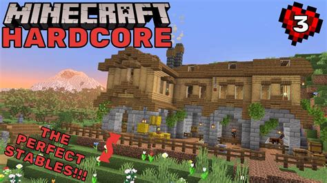 THE PERFECT HOUSE IN HARDCORE MINECRAFT LET S PLAY MINECRAFT
