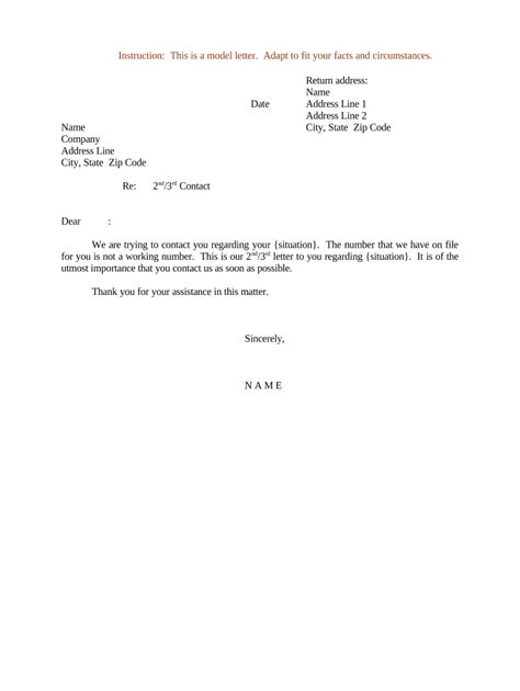 Sample Letter Doc Template Pdffiller