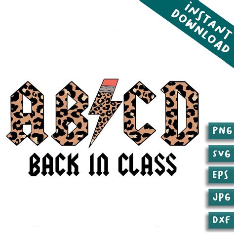 ABCD Back In Class Svg Bundles ABCD Teacher Svg Bundles Desi Inspire