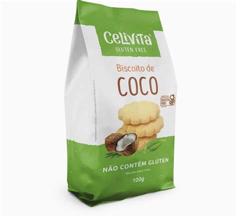 Biscoito De C Co Sem Gl Ten Celivita G Fam Lia Econ Mica