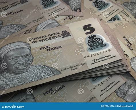 Dinero Nigeriano Billetes De Naira Nigerianos 5 Letras Ngn Polymer