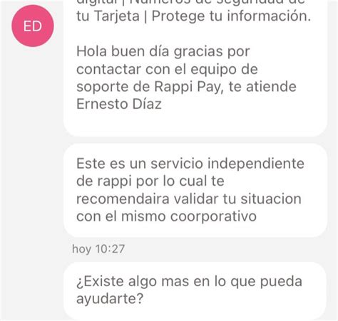RappiCard México on Twitter Como te mencionamos para poder apoyarte