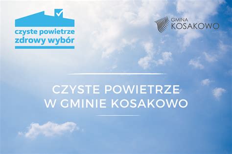 Czyste powietrze w Gminie Kosakowo w liczbach stan na dzień 31 12 2023