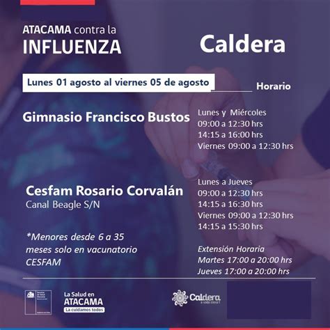 Servicio Salud Atacama On Twitter Influenza Compartimos Puntos De