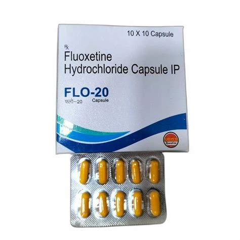 Fluoxetine Hydrochloride Capsules Ip At Rs Strip Fluoxetine