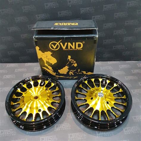 Jual Velg Velek Racing Vnd Roulette Ring Honda New Scoopy Black