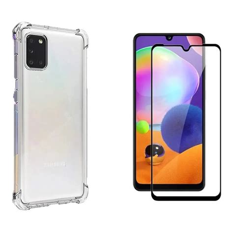 Capa Case Capinha Anti Shock Samsung Galaxy A31 Pelicula 3d Shopee