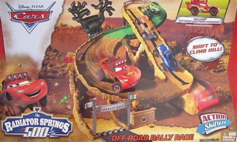 Disney Pixar Cars Radiator Springs 500 1 2 Off Road Rally Race Action