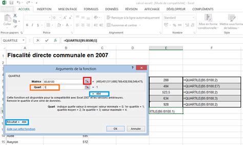 Les Quartiles Calculer Les Quartiles Dans Excel Tutoriel Et Guide