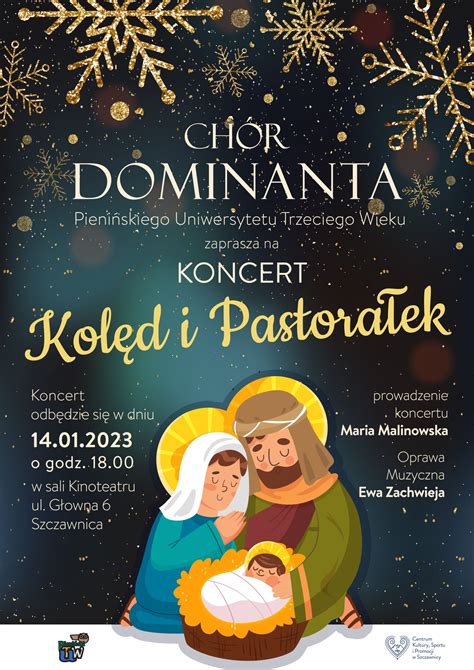 Zaproszenie Na Koncert Kol D I Pastora Ek Pieni Ski Uniwesytet